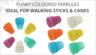 Rubber Ferrules For Walking Sticks | Crutches | Walking Frames