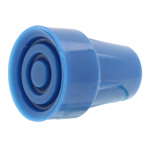 19mm (3/4") Blue Rubber Ferrules For Walking Sticks & Crutches