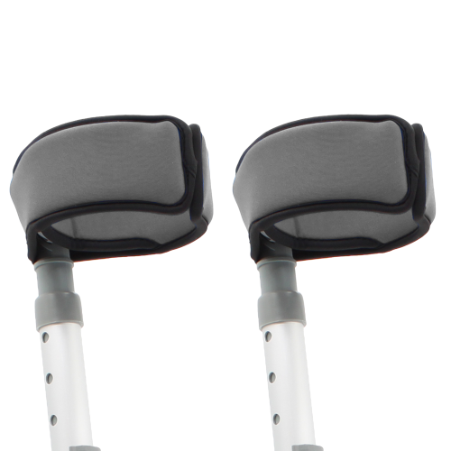 Neoprene Arm Crutch Cuff Covers For NHS Crutches - Grey