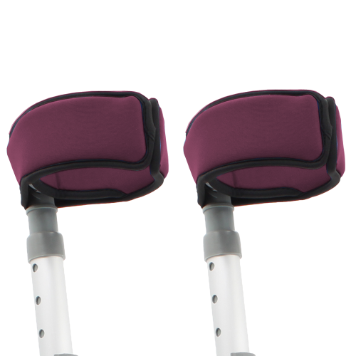Neoprene Arm Crutch Cuff Covers For NHS Crutches - Purple