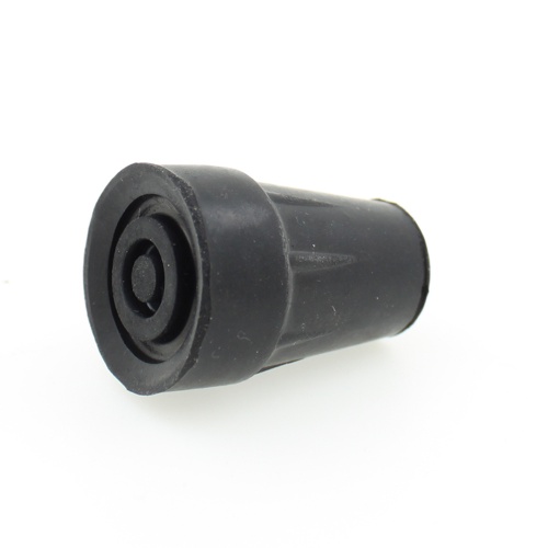 12mm (1/2") Small Black Rubber Ferrules For » Walking Sticks