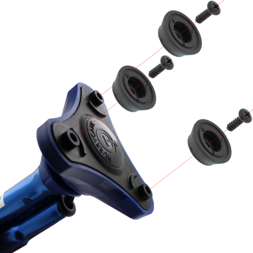 | NEW 3 PACK | HurryCane Freedom Edition Rubber Ferrules Tips