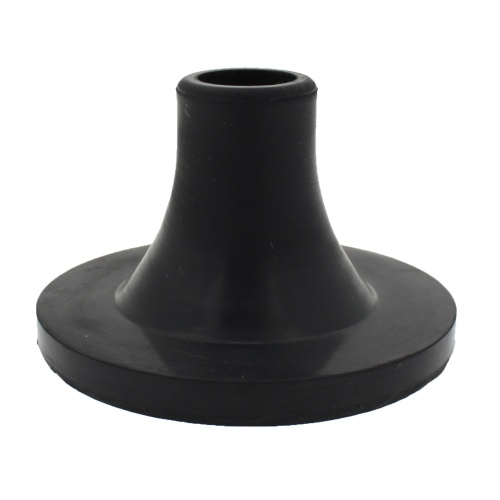 Black Rubber Ferrule With A Large 80mm Base For » Walking Sticks