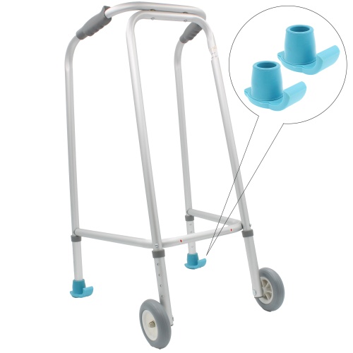 25mm Blue Ski Glides For Aluminium Walking Frames | Buy Now